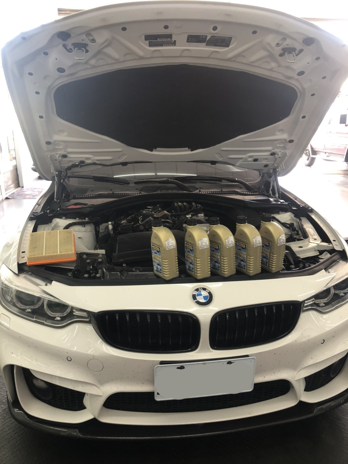 [巨洋全方位保修廠]BMW F36 428 GC / ZF 8速 變速箱油更換 & SWD Rheinol 5w30 最頂級奈米雙酯類機油[大 ...